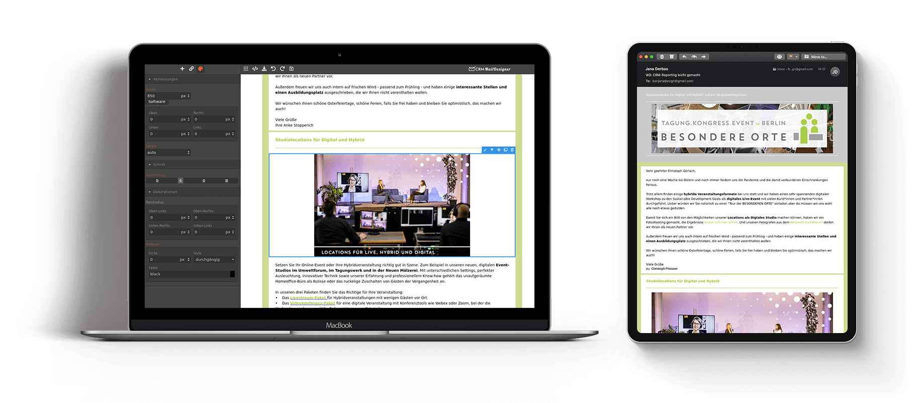 BESONDERE ORTE: Mehr Zeit für individuelle Kundenberatung - 1CRM: Das ...